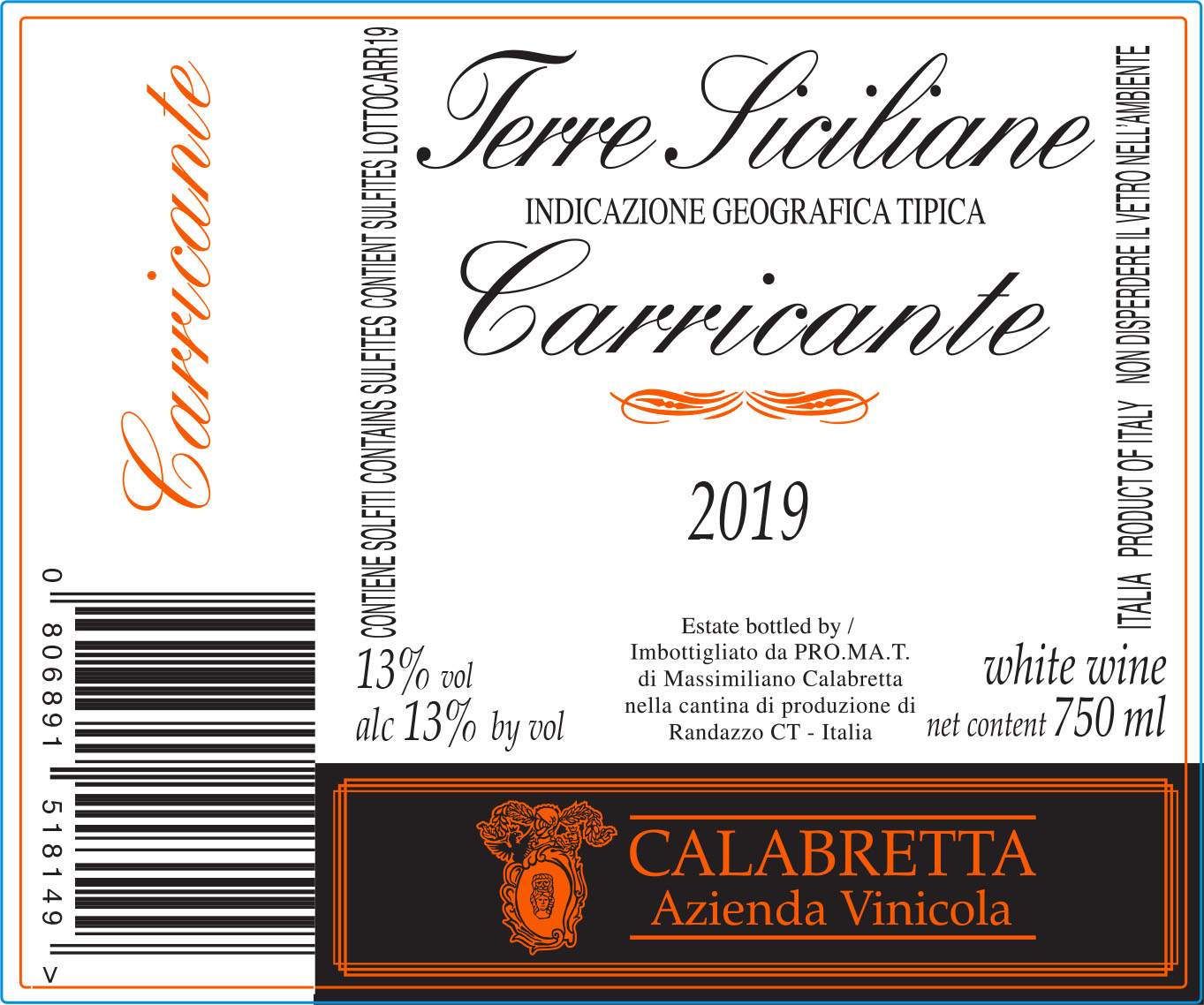 Calabretta - Rare Wine Co.